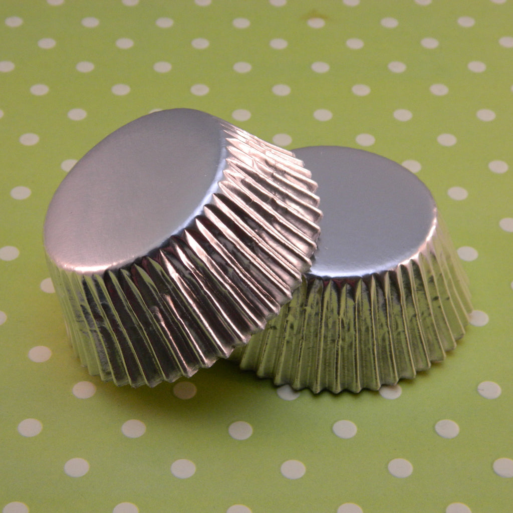 Silver Foil Cupcake Liners – Christy Marie's