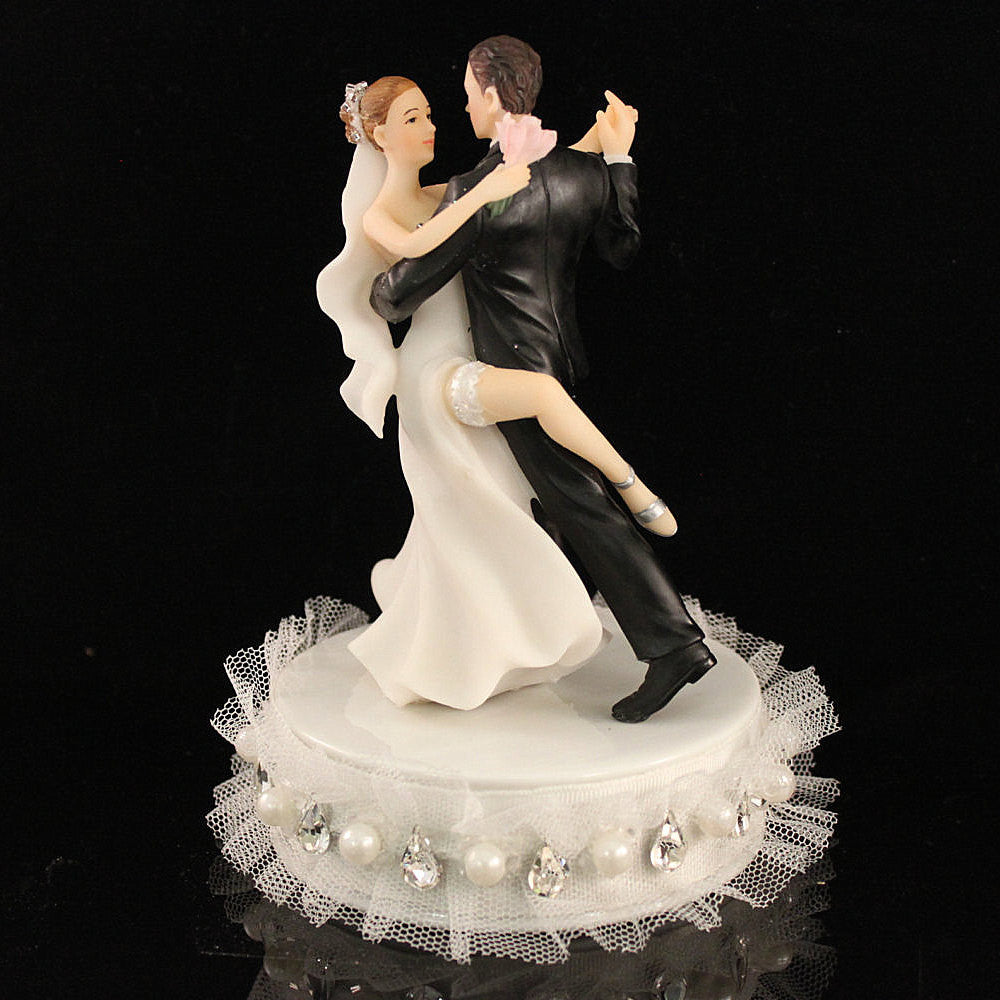 Dancing Bride and Groom Cake Topper – Christy Marie's
